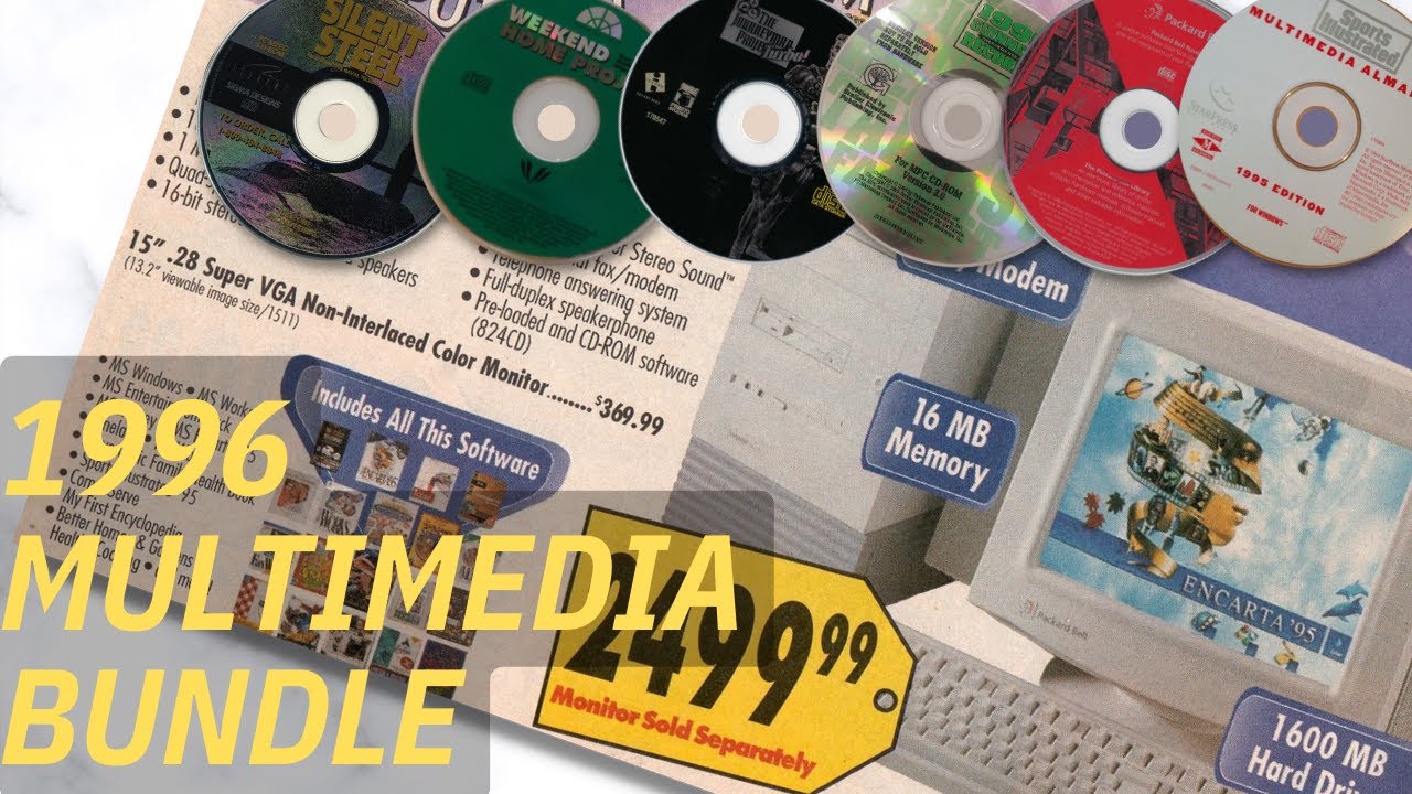 1996 Packard Bell Multimedia Bundle | 3-Year Channel Anniversary ...