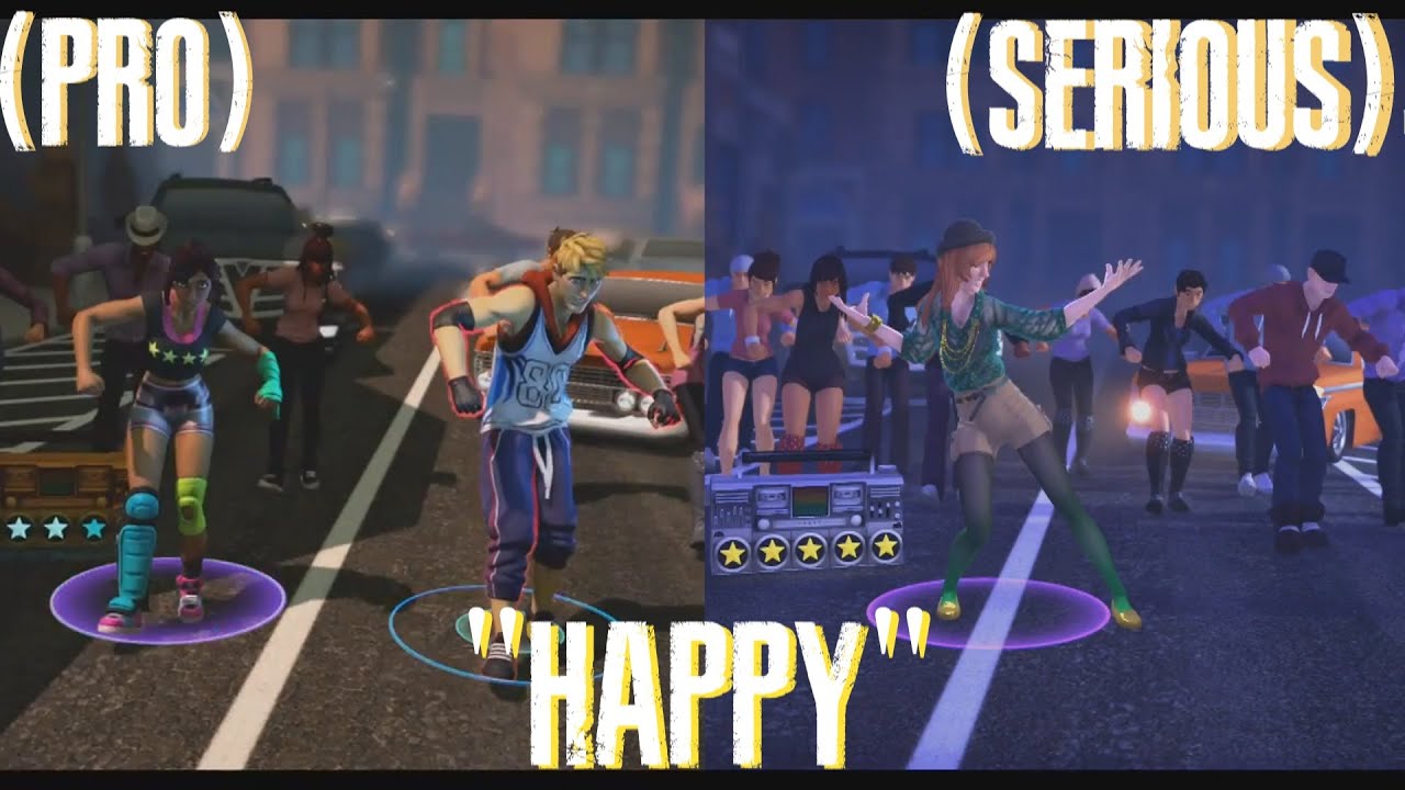 Dance Central Spotlight : "Happy" (Pro/Serious) - YouTube
