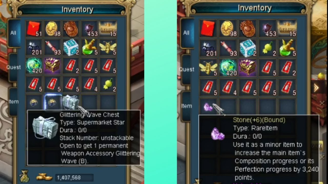 Conquer Online - How to get 1 Accessory & Stone +6 for FREE - YouTube