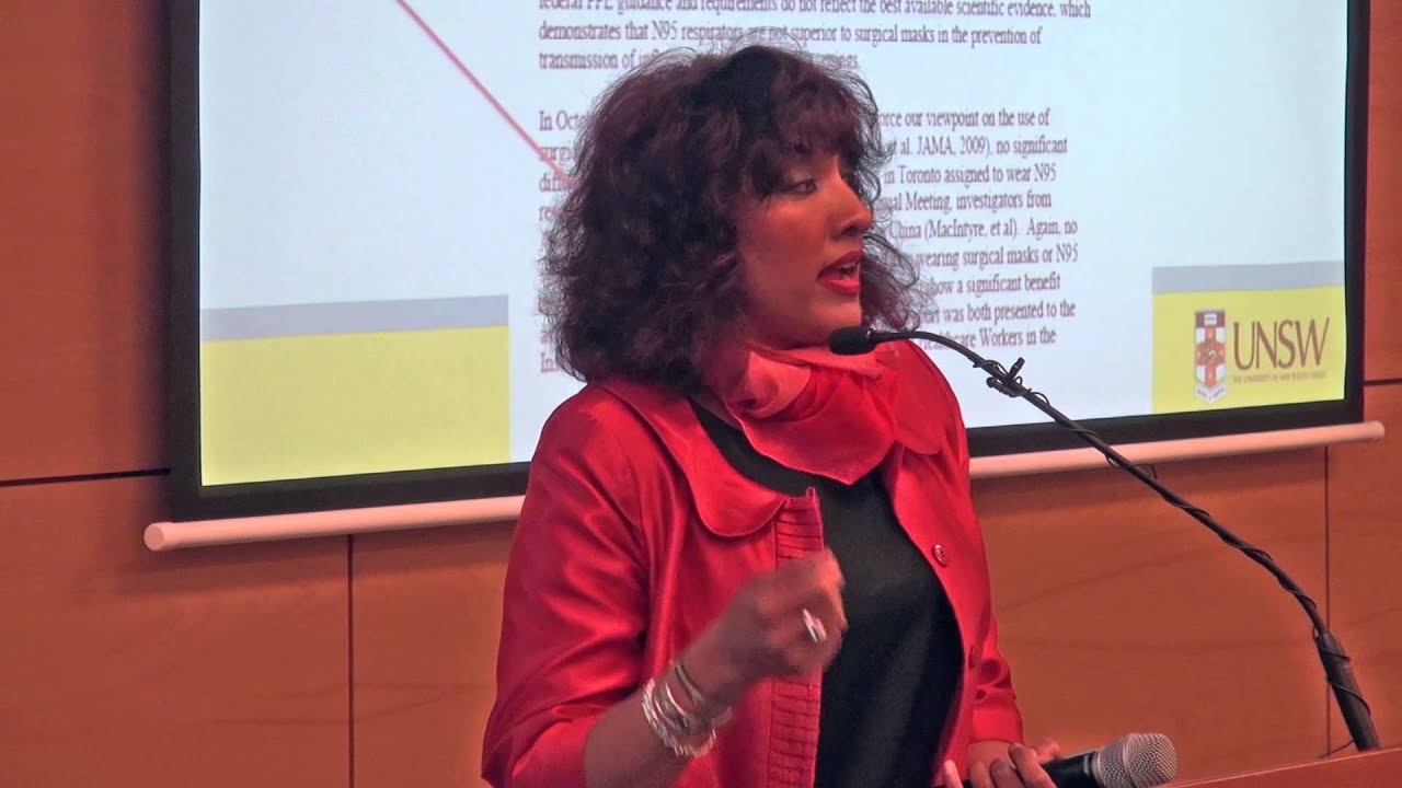 'The fuss about face masks' - Professor Raina MacIntyre - YouTube