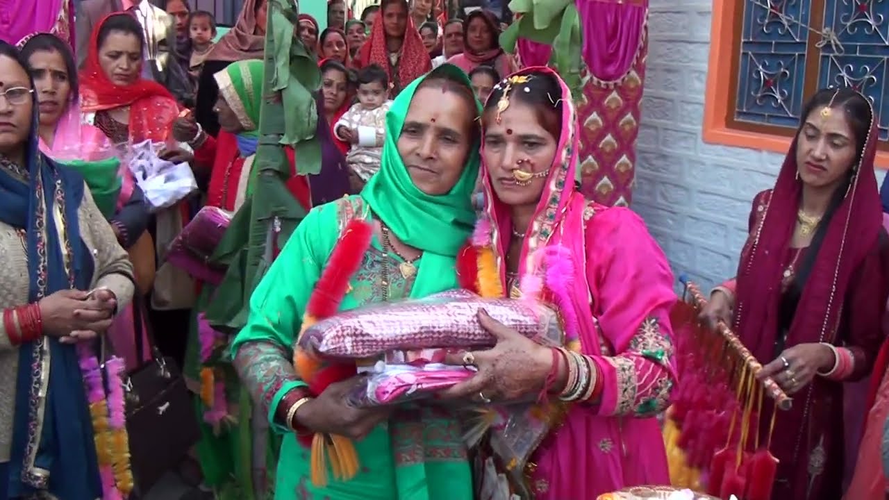 Ladies Milni || Best Milni Video || Mandi district wedding tradition ...