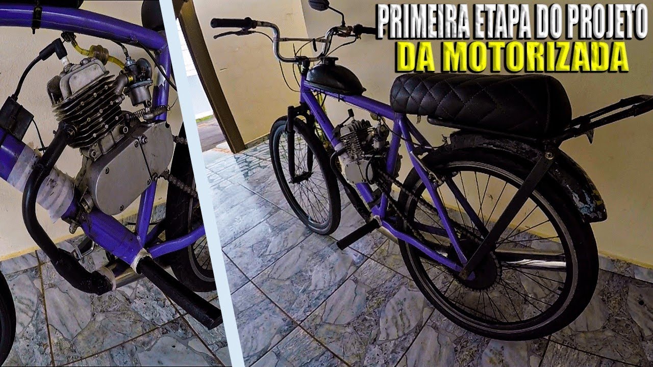 PRIMEIRA ETAPA DO PROJETO DA MOTORIZADA !! - YouTube