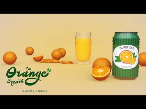 Orange Juice Animation 3D - YouTube