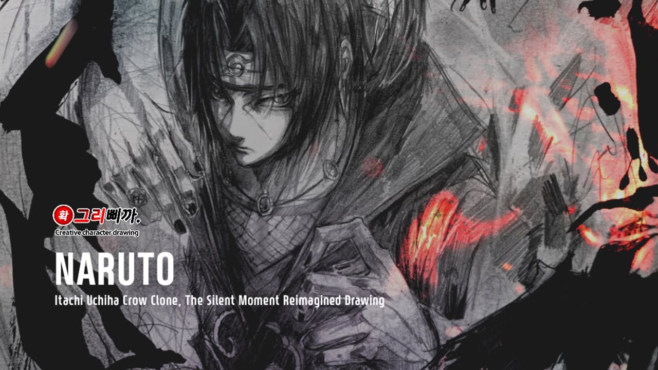 Itachi Uchiha Crow Clone, The Silent Moment | NARUTO Reimagined Drawing ...
