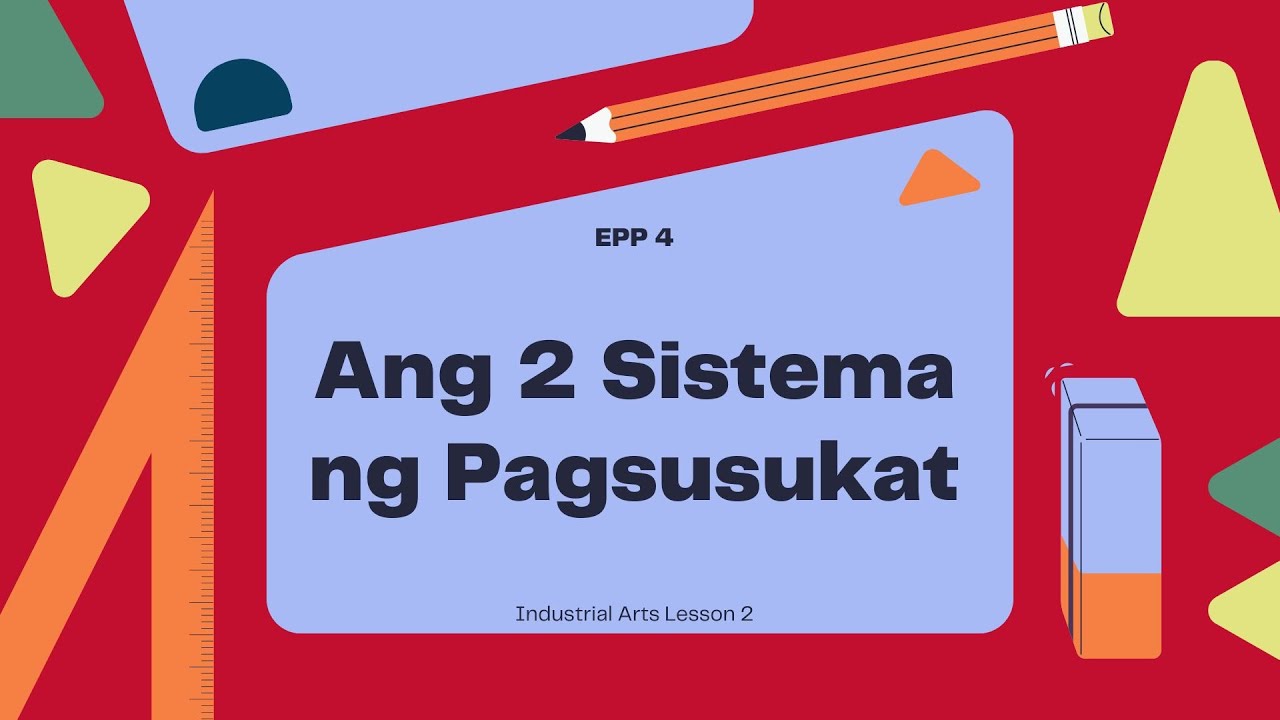 Ang 2 Sistema ng Pagsusukat - YouTube