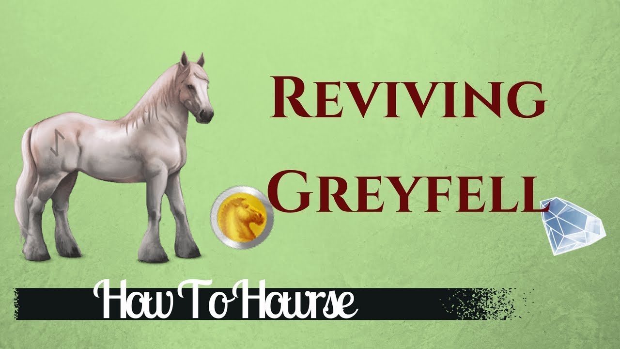 Reviving Greyfell-How To Howrse - YouTube
