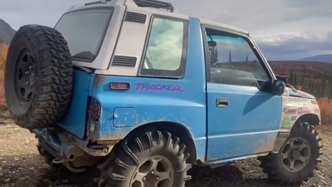 Take a ride with me in my tracker on the Alaskan Denali Hwy - YouTube