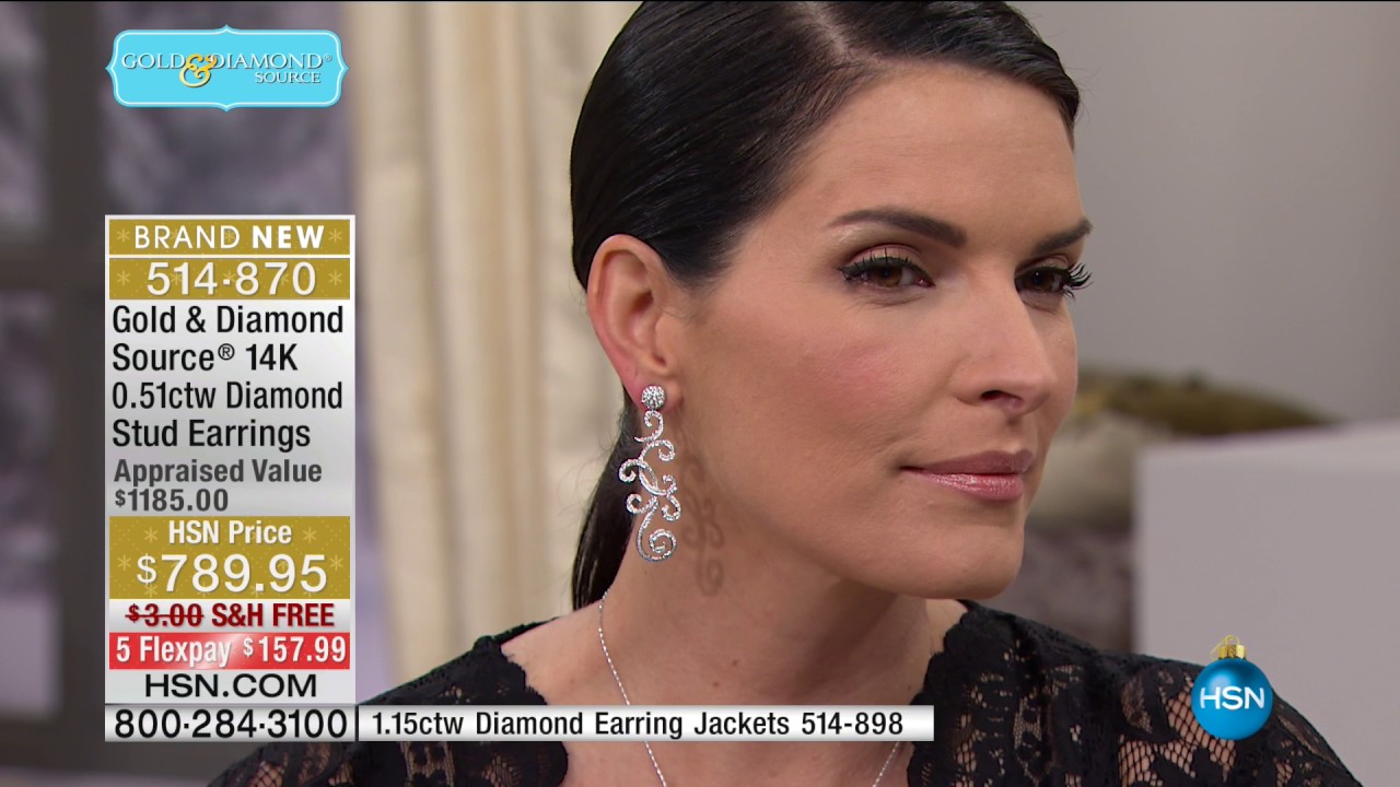 HSN | Gold & Diamond Source Jewelry Premiere 12.16.2016 - 08 PM - YouTube