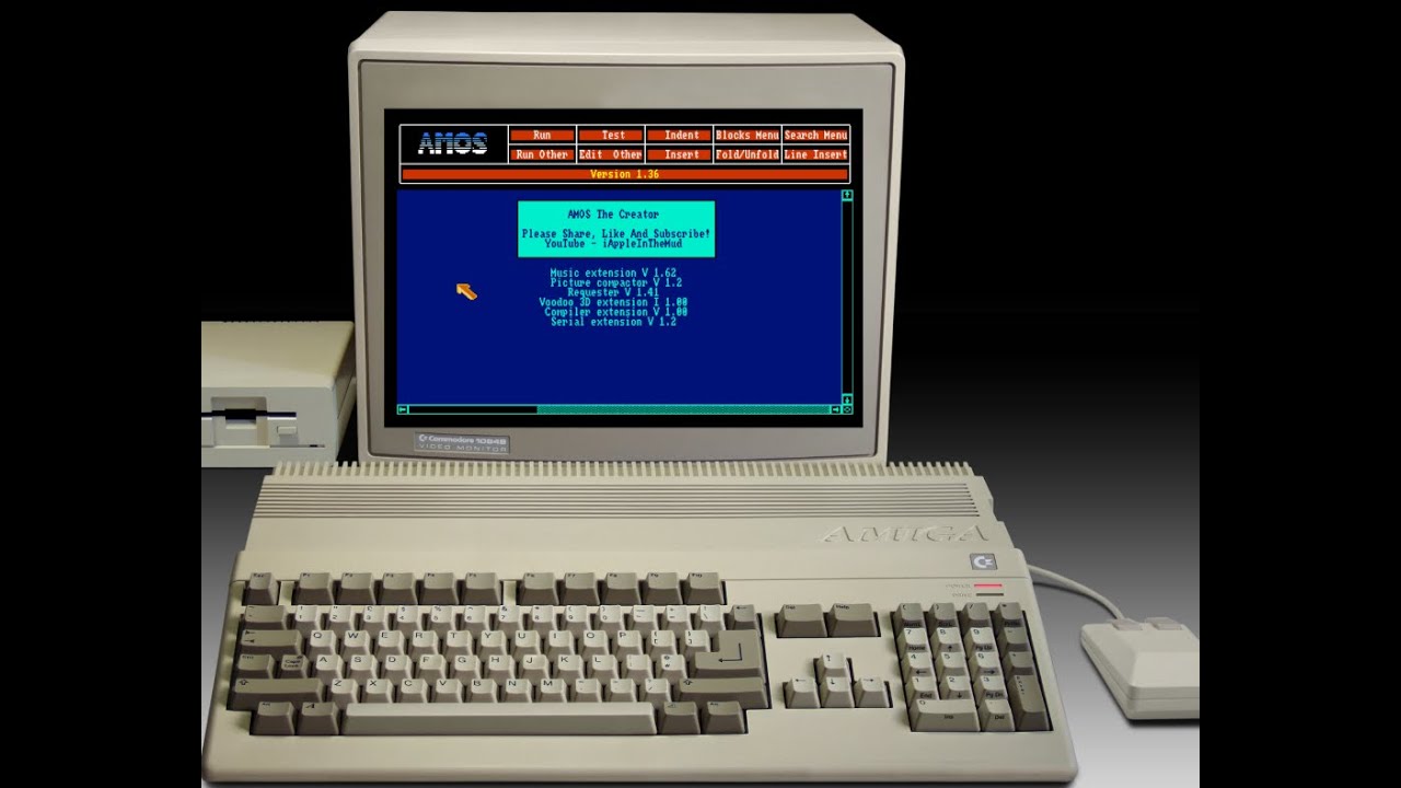 AMOS Basic Simple Ball Game - Part 2 - YouTube