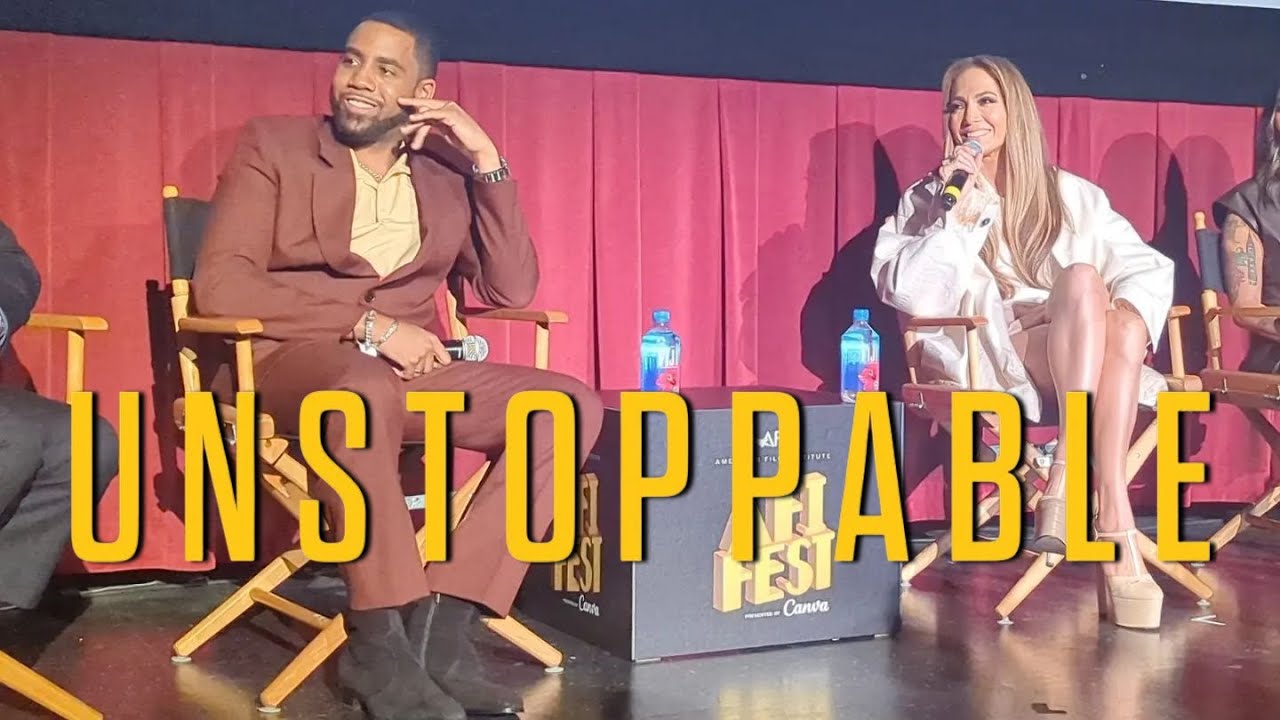 UNSTOPPABLE movie Jennifer Lopez, Jharrel Jerome, Anthony Robles, Judy ...