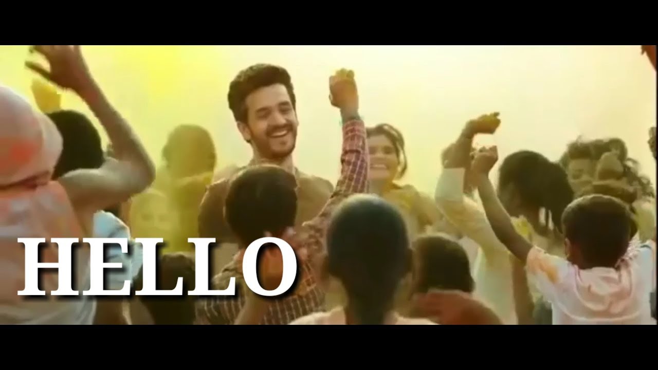 Hello Title Song In Hindi | Hello Songs | Akhil Akkineni, South Song ...