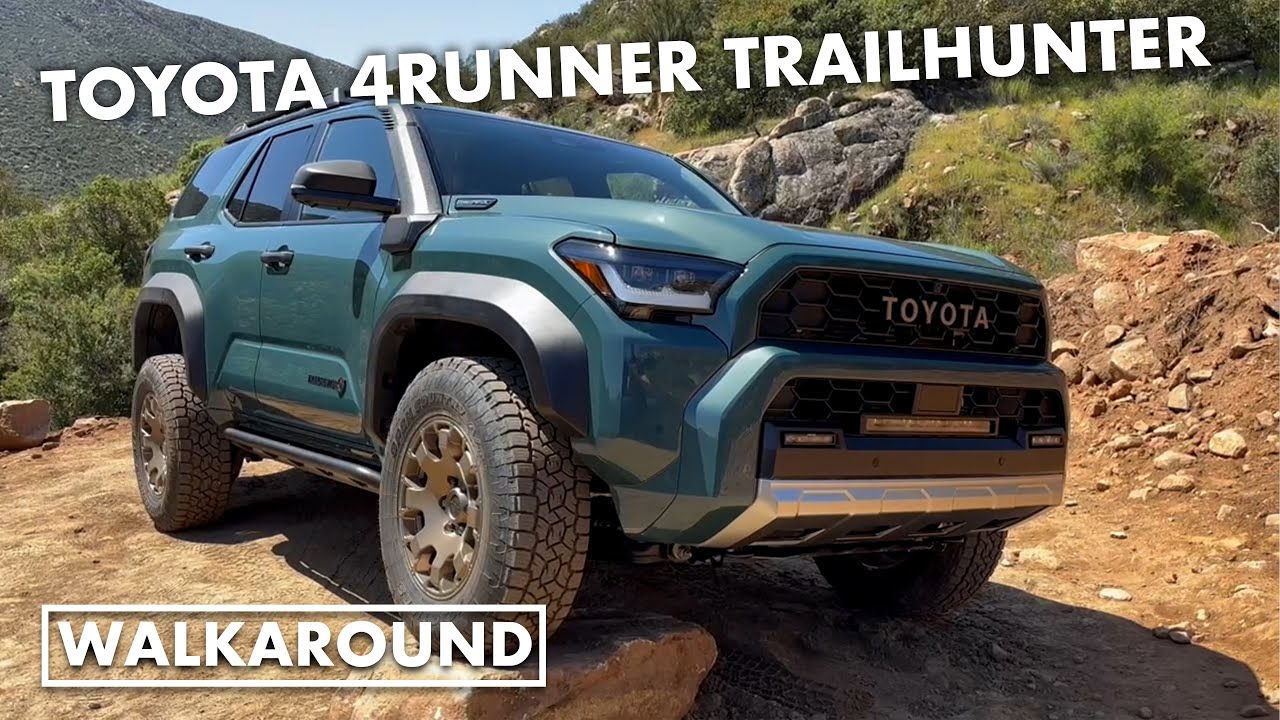 2025 Toyota 4Runner Trailhunter walkaround - YouTube