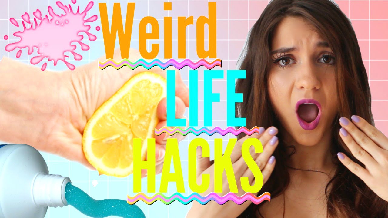 Weird Life Hacks Everyone NEEDS to KNOW!!! - YouTube