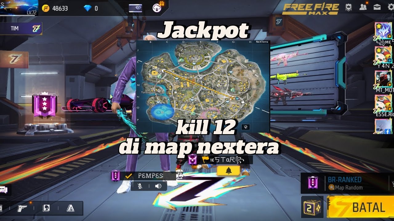 jackpot di map nexstera - YouTube
