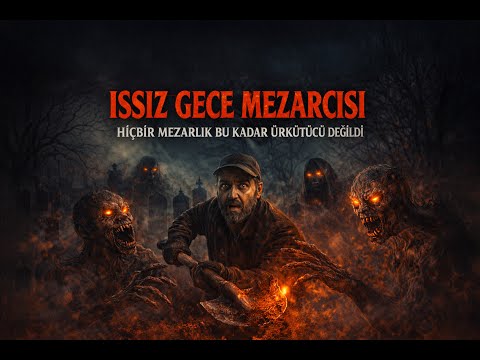 Issız Gece Mezarcısının Gece Mezarlıkta Görünmeyen Varlıklarla Yaşadığı Korkunç Olaylar