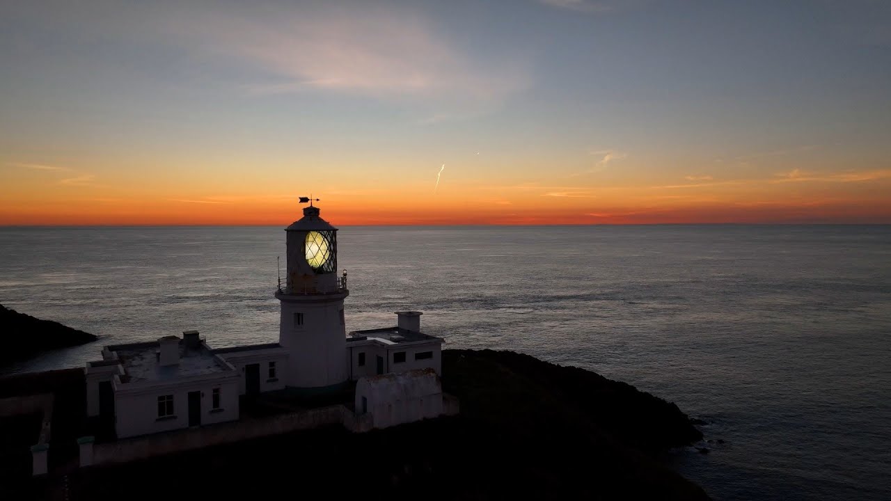 Wells Fishguard Strumble Head Lighthouse Sunset - YouTube