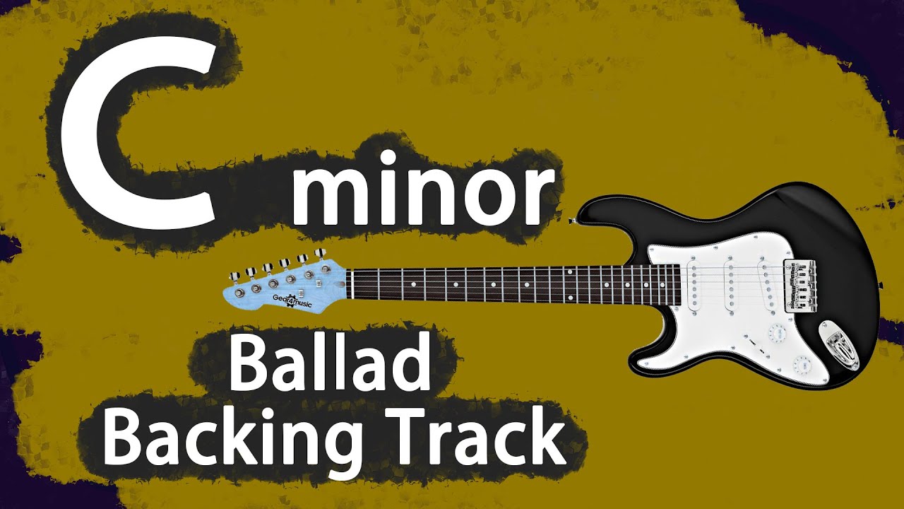 Ballad Backing Track in C minor - YouTube
