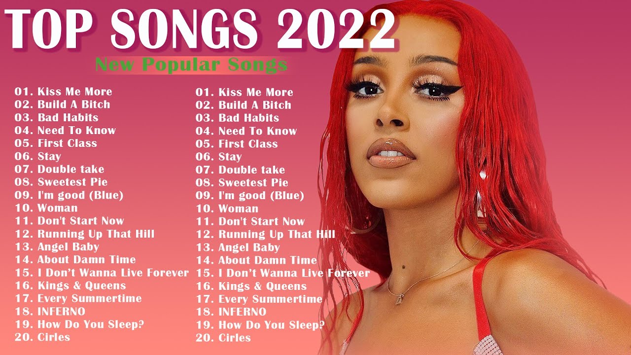 Hot Billboard 2022 - New Songs English Songs 2022 - Pop Music New ...