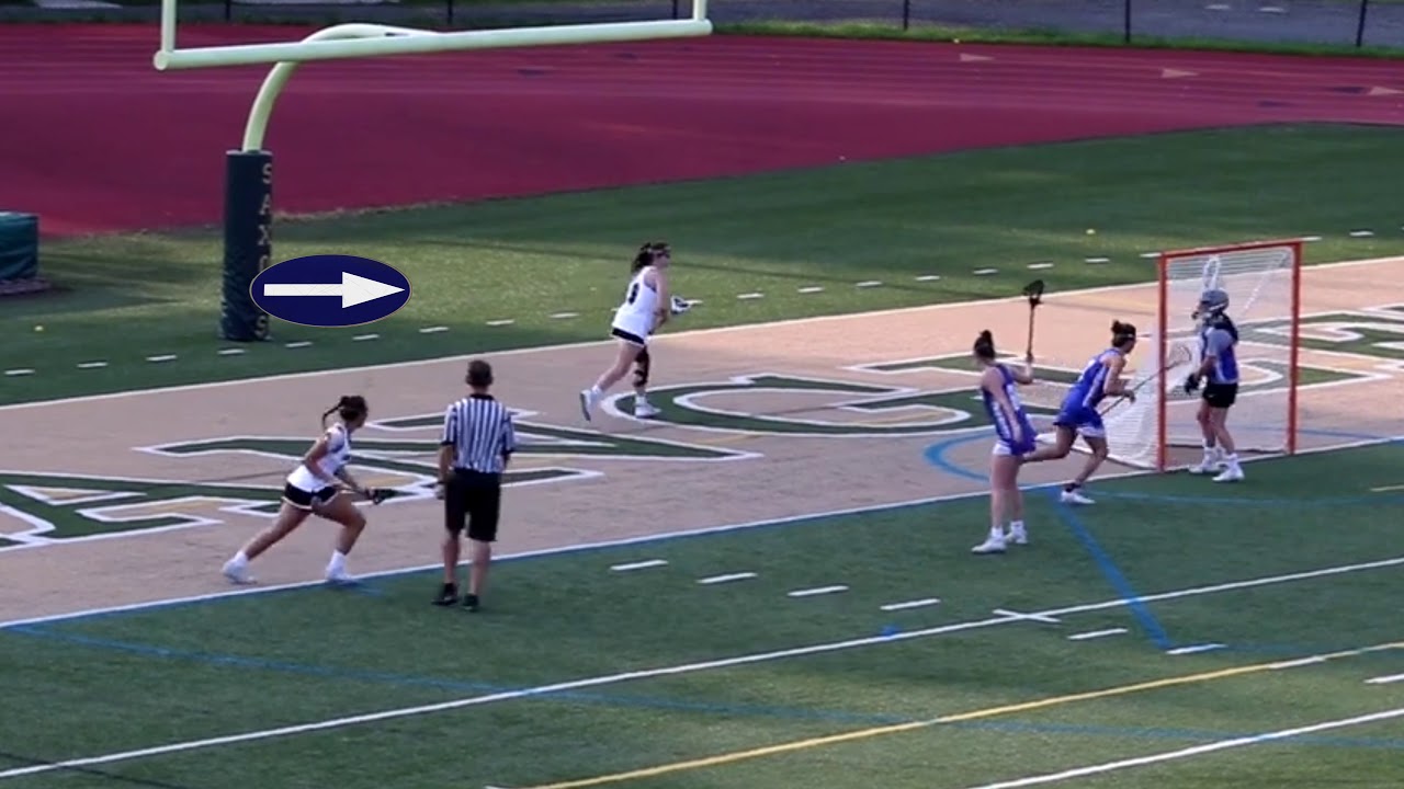 Julia Daly #9 2022 Langley HS 2019 Lax Highlights - YouTube