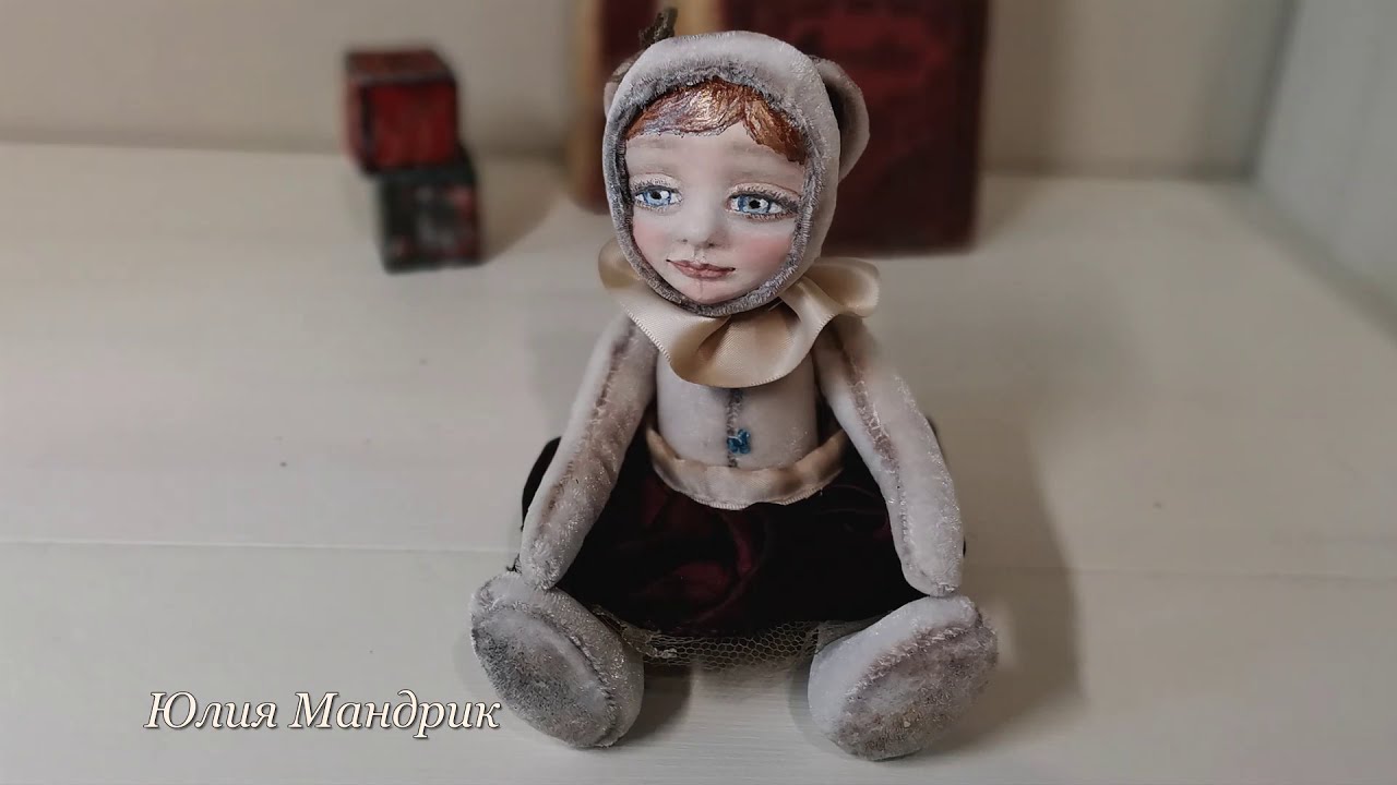этапы создания teddy-doll/ teddy-doll's creation - YouTube