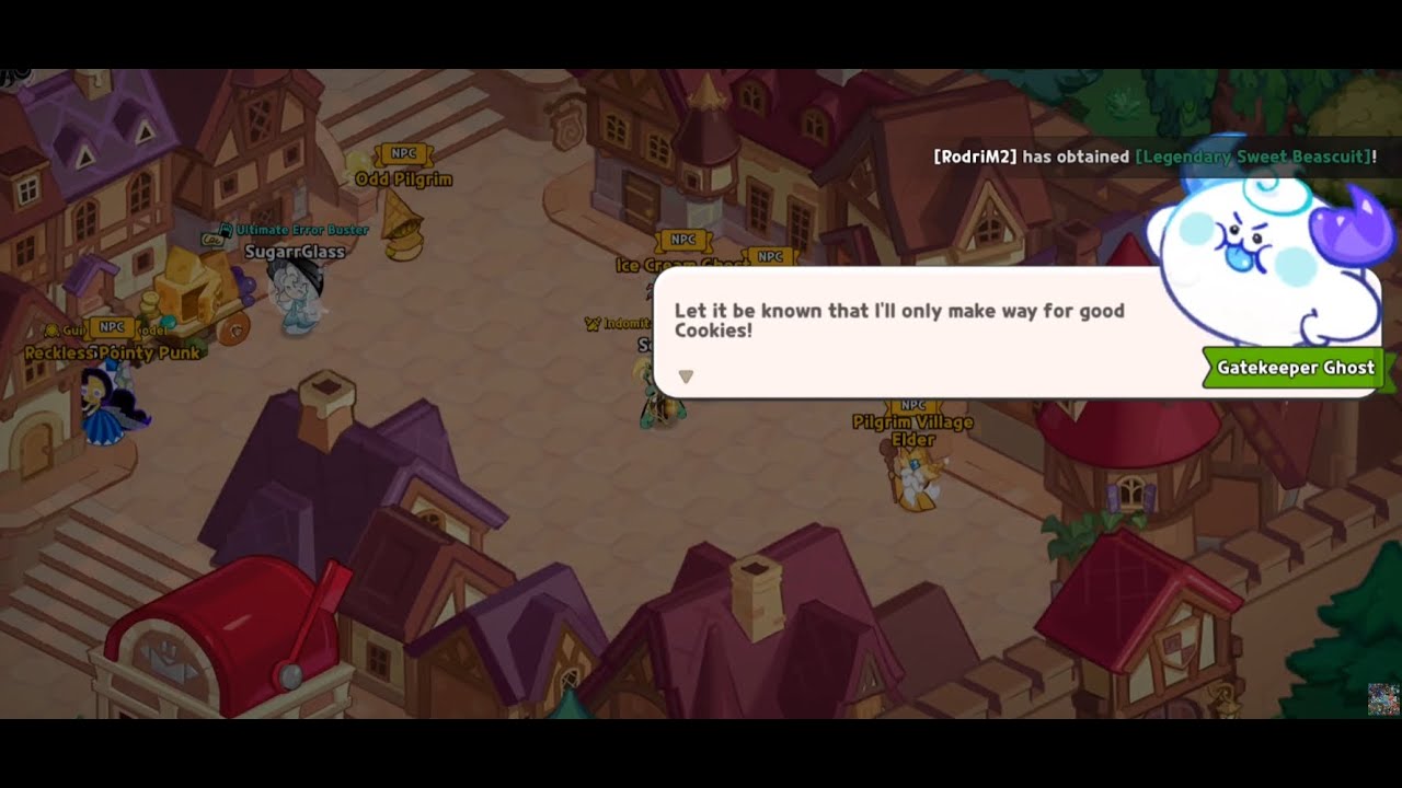 NPC Quest: Playful Gatekeeper Ghost - Cookie Run Kingdom - YouTube