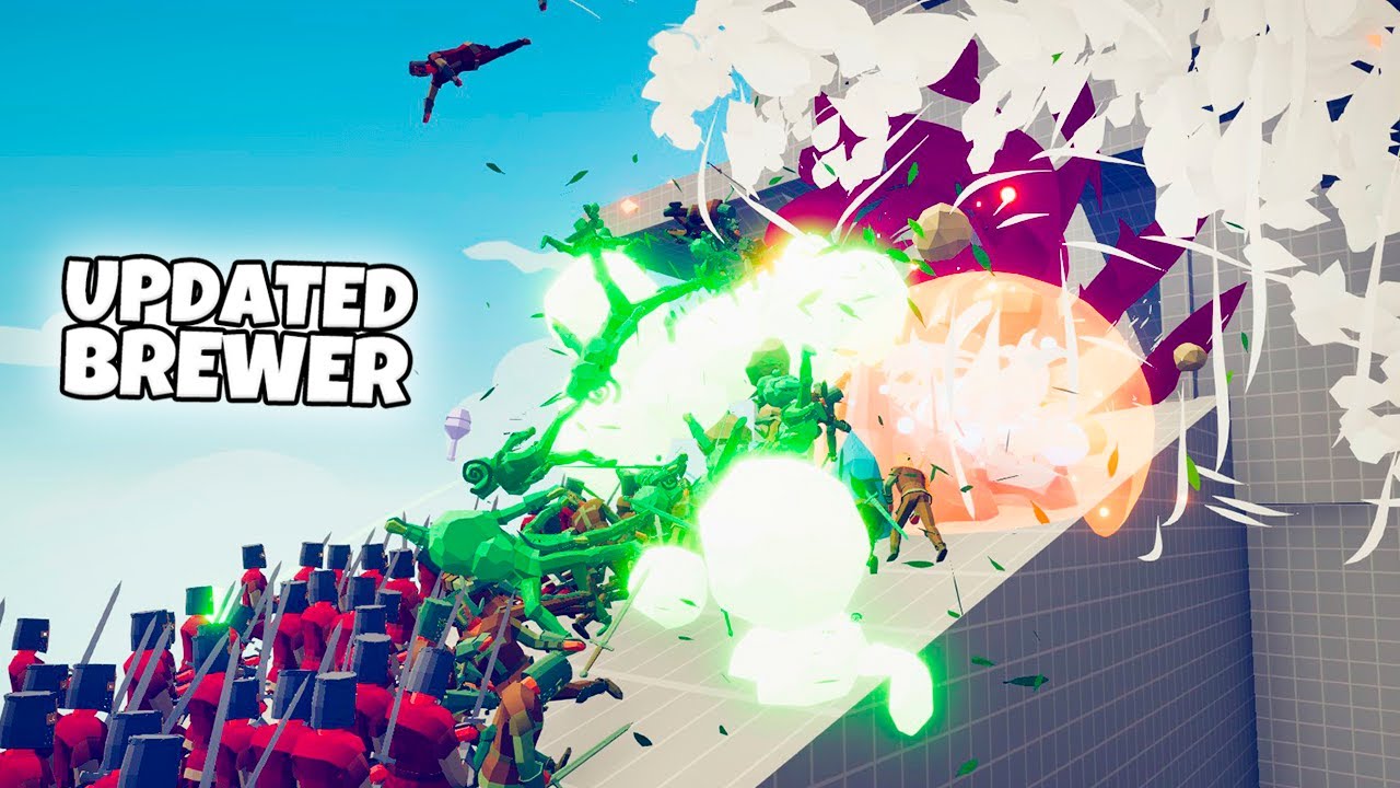 UPDATED BREWER DEFENDING TOWER | TABS Totally Accurate Battle Simulator ...