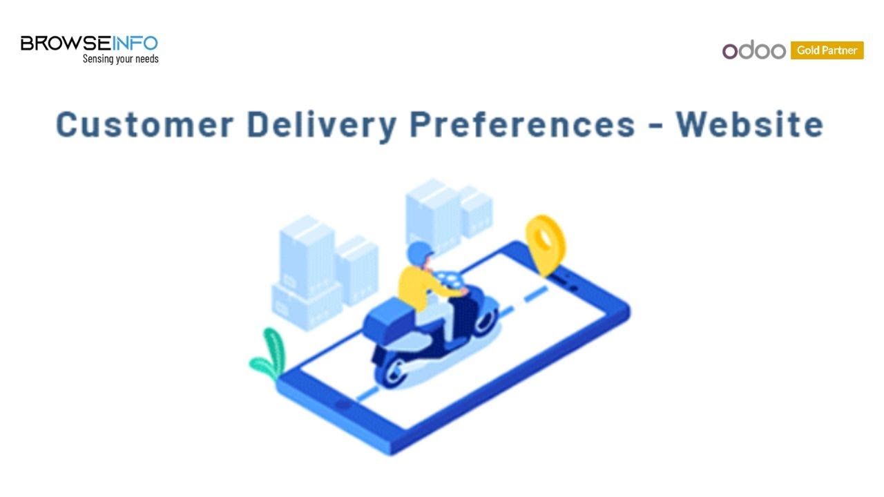 How to Customize Delivery Preferences on Website with Odoo App? Website ...
