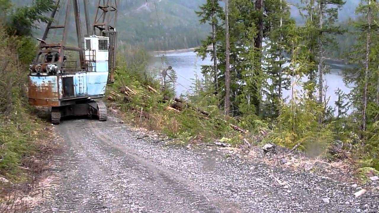 Madill 144 yarding in Tahsis (1) - YouTube