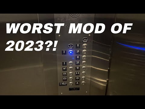 MODDED! Dover Hydraulic Elevators | Indiana State Museum | Downtown Indianapolis, IN - YouTube