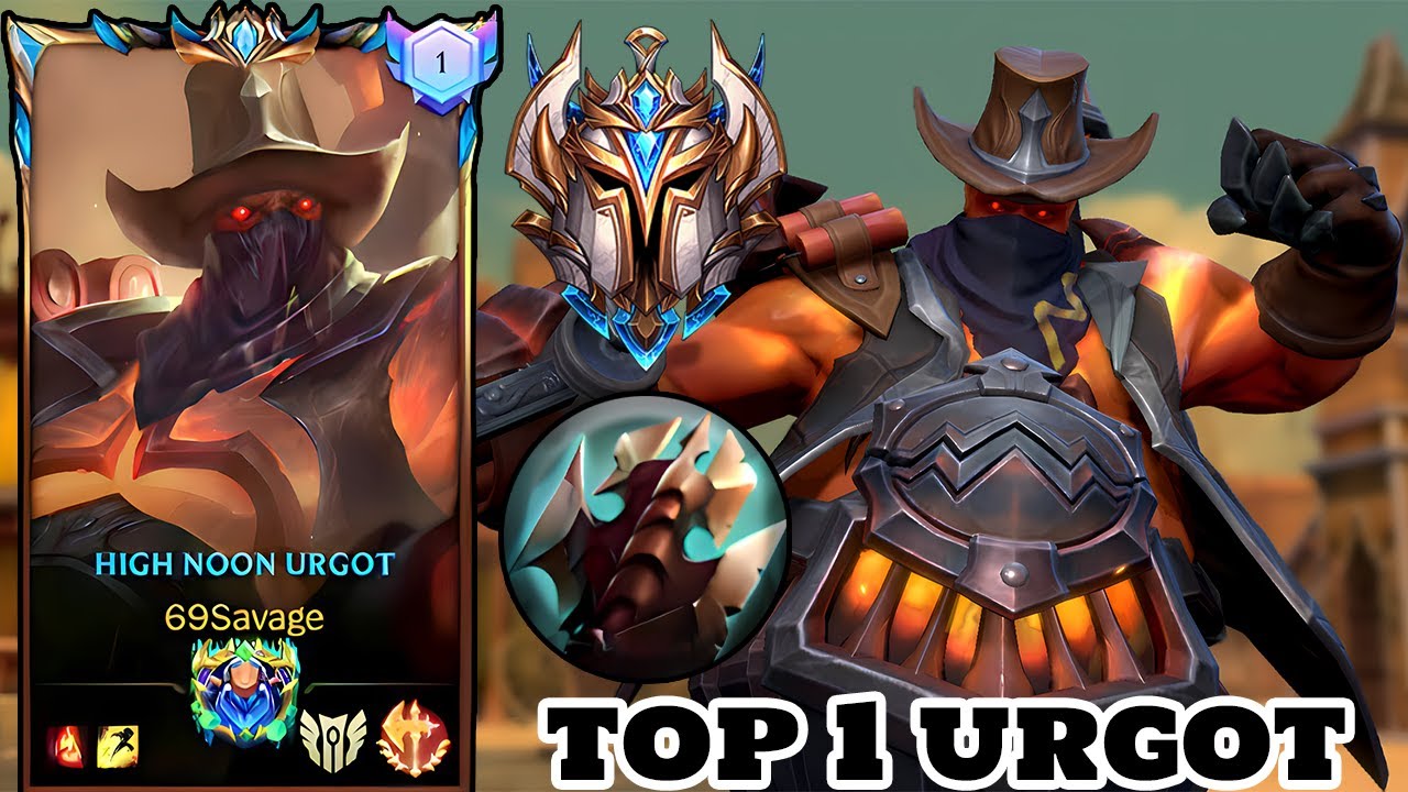 Wild Rift Urgot - Top 1 Urgot Gameplay Rank Challenger - YouTube