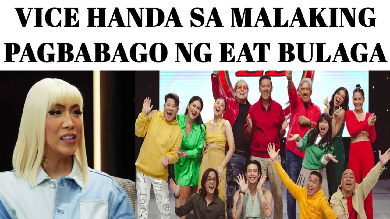 VICE GANDA HANDA SA MALAKING PAGBABAGO NG EAT BULAGA - YouTube
