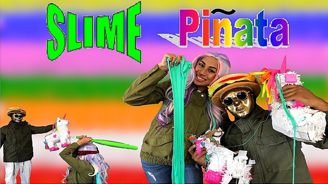 SLIME Piñata!!! - YouTube