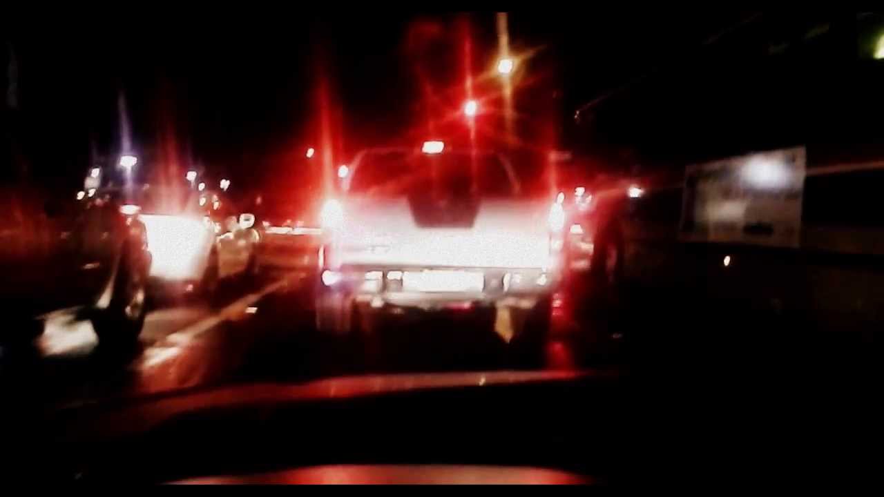 driving in fresno california at night - YouTube