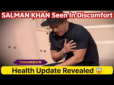 Salman Khan Seen In Discomfort On Bigg Boss 18 Sets 😱 Health Update Revealed|Salman Khan Health News