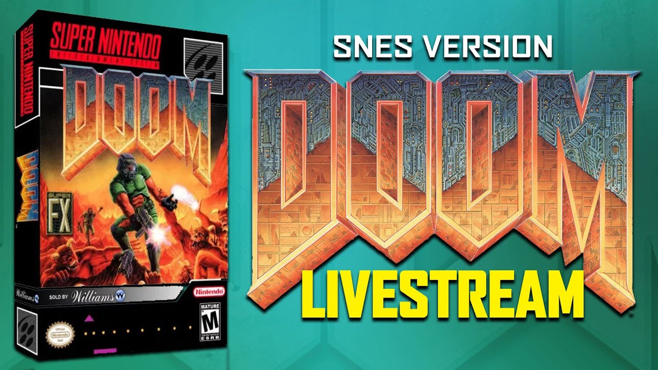 (10K Subscriber Celebration Stream) Doom on Super Nintendo Playthrough/Showcase - YouTube