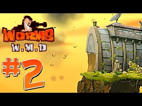 [2] Banana Bomb Of Destiny! (Worms WMD Multiplayer) - YouTube