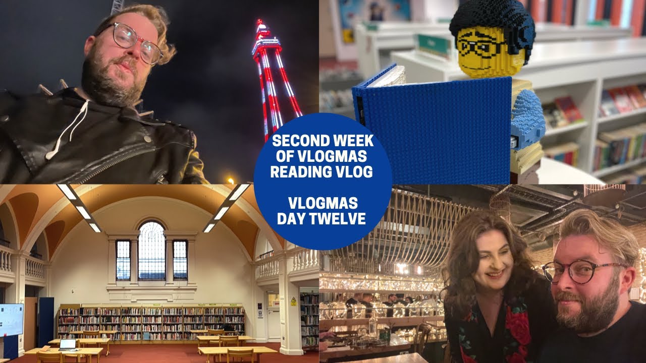 Libraries, Illuminations & Bookshelves | Weekly Reading Vlog | Vlogmas ...