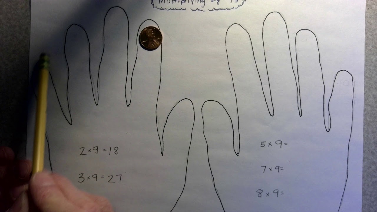 3rd grade: Nine's Trick - YouTube