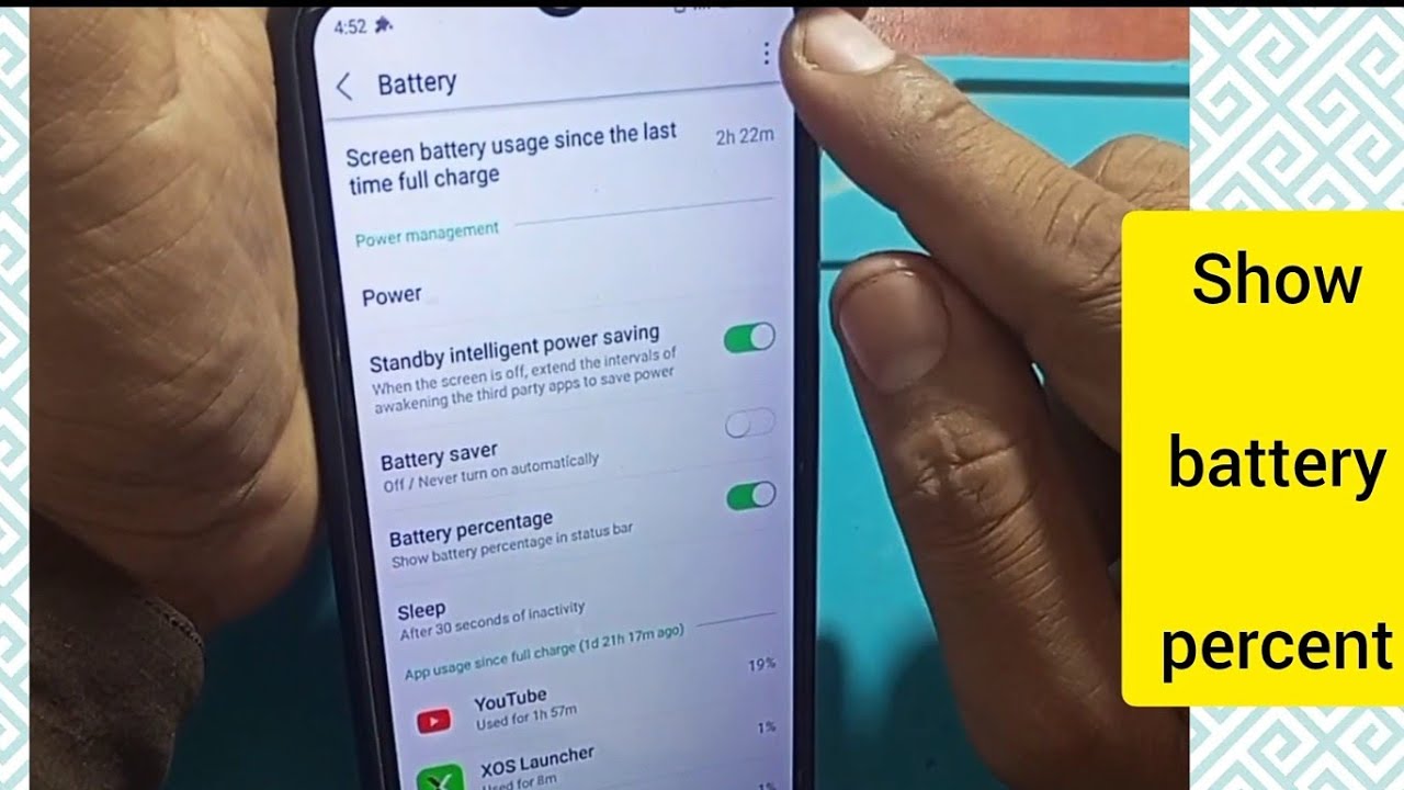All Infinix How to Show Battery percentage on home screen | Battery ...