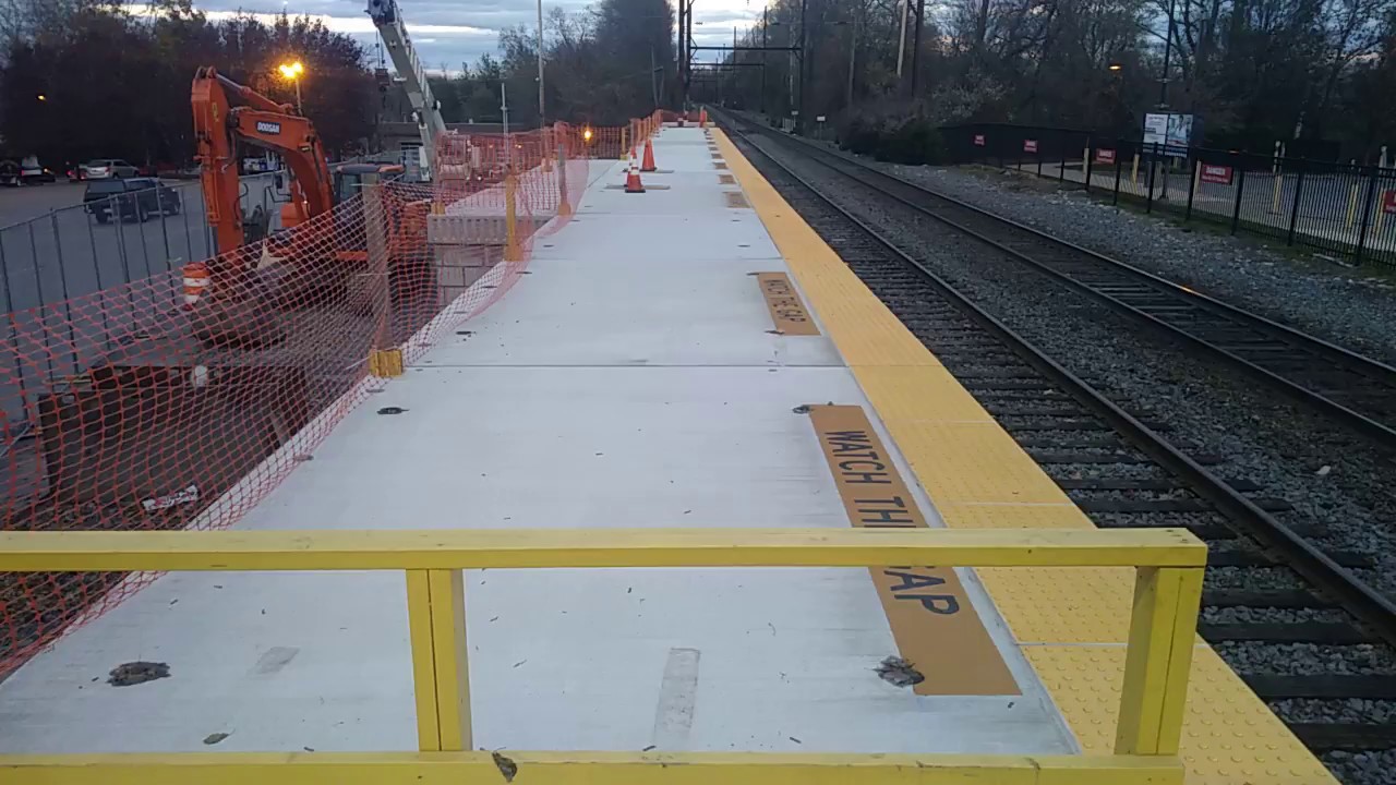 Platform Extension at Yardley Rail Station - YouTube