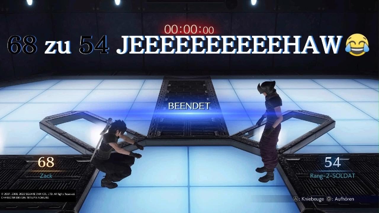 CRISIS CORE –FINAL FANTASY VII– REUNION (ABSOLUT IM FLOW!! XD) - YouTube