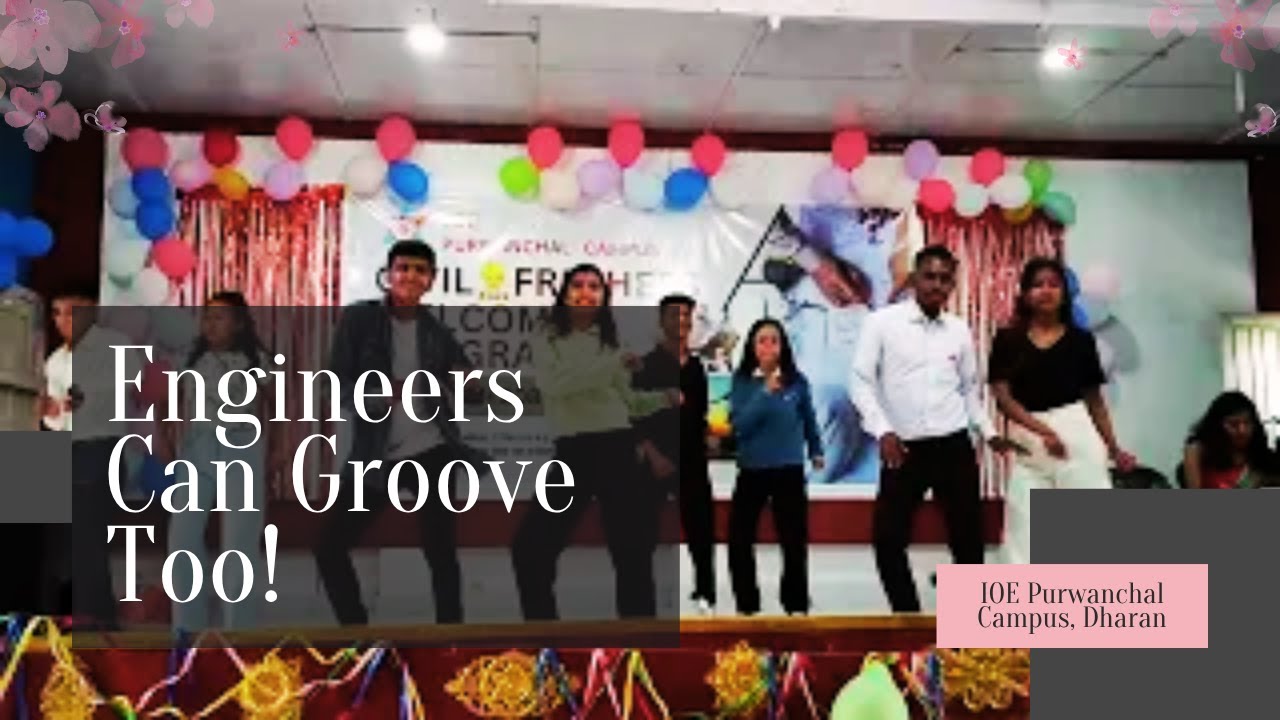 💃 When Civil Engineers Dance Like Bollywood Stars! | Freshers' Welcome ...
