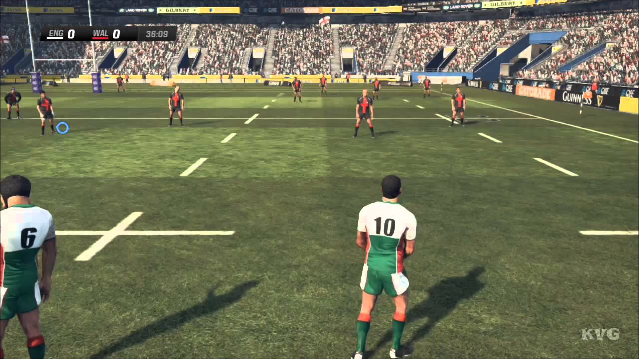 Rugby Challenge 2 - England vs. Wales Gameplay [HD] - YouTube