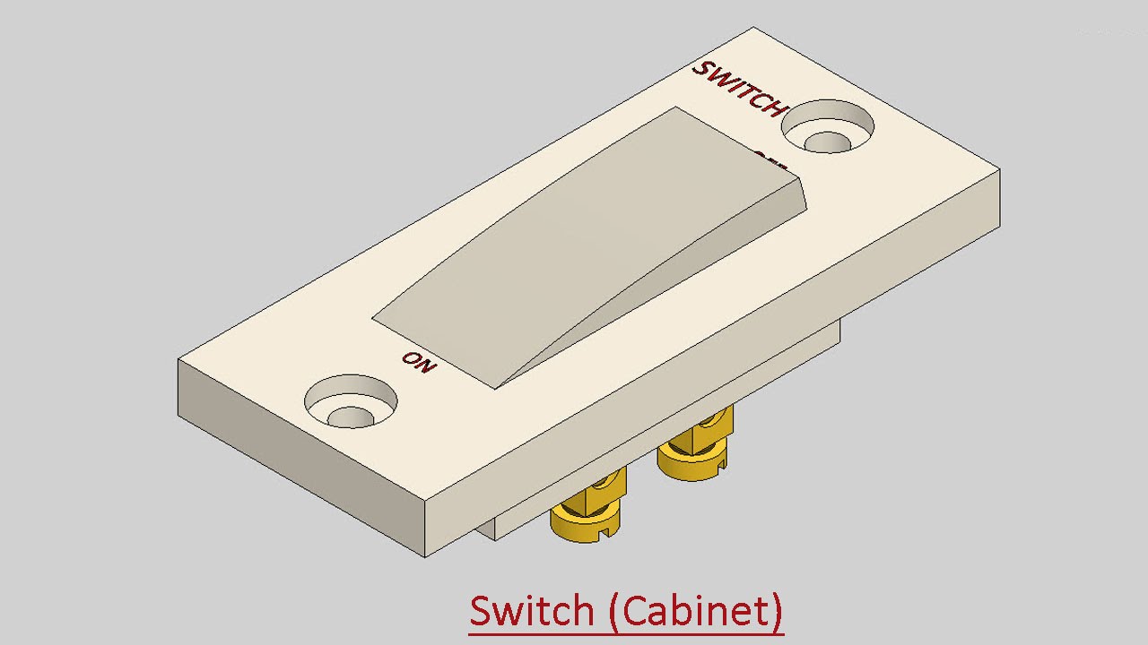 Switch (Cabinet)-Video Tutorial (SolidWorks) - YouTube