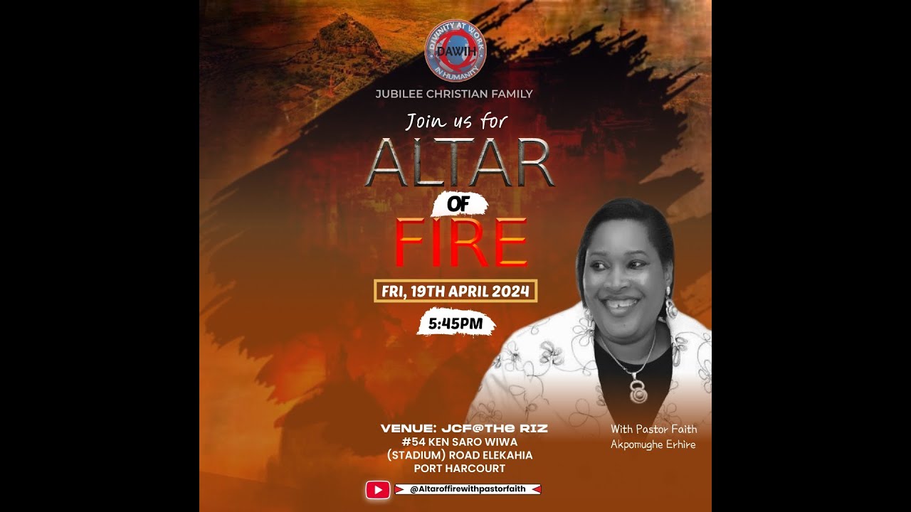 Altar Of Fire Prayer session - YouTube