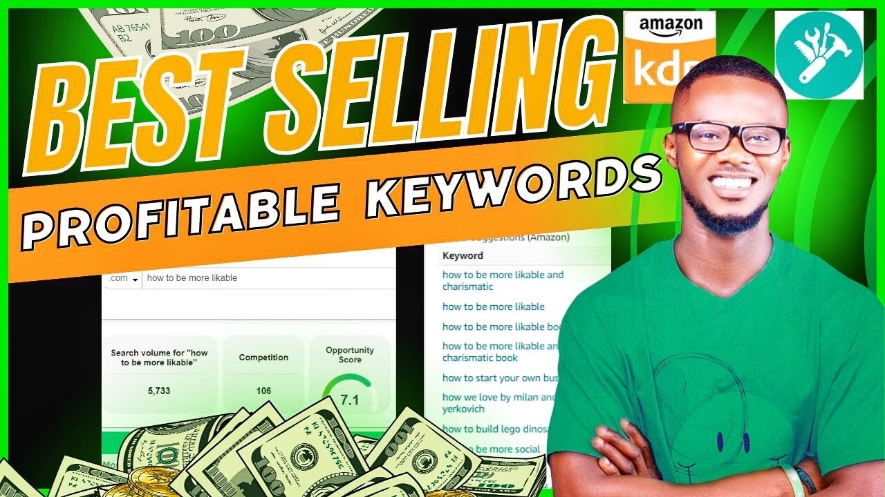 HOW TO GET UNLIMITED PROFITABLE KEYWORDS ON AMAZON KDP - YouTube