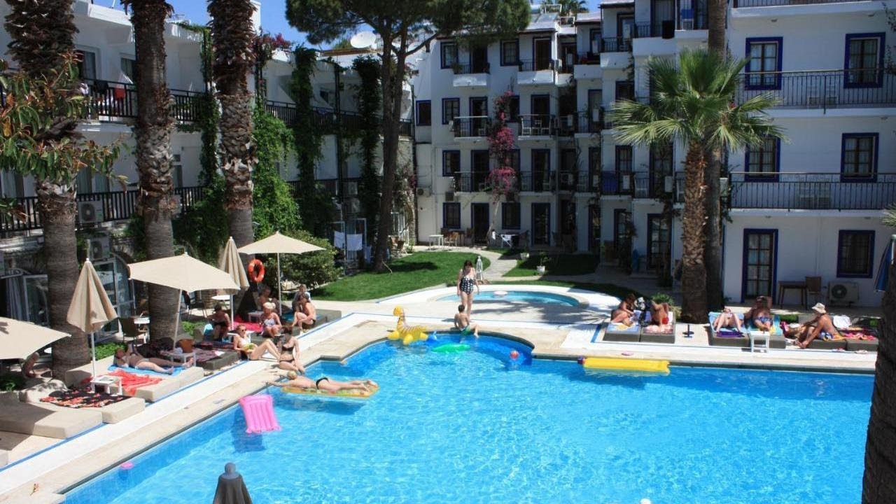 Sami Beach Hotel, Gümbet, Turkey - YouTube