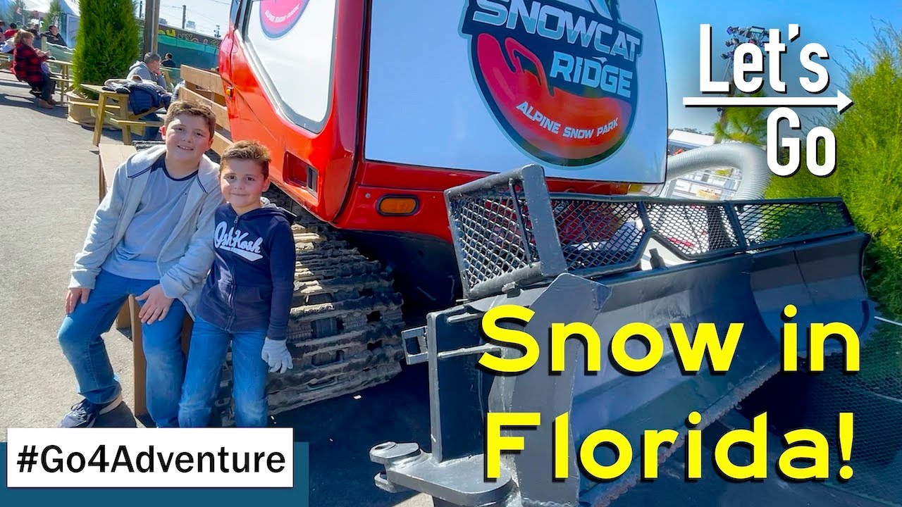 ⛄️ Let's Go Play in Florida Snow | Snowcat Ridge Alpine Snow Park - YouTube