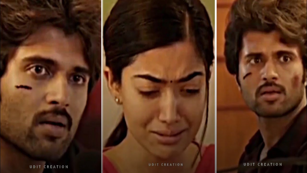 Dear Comdare Sad Status Video💕 // Efx status video🥀 // Vijay Dever ...