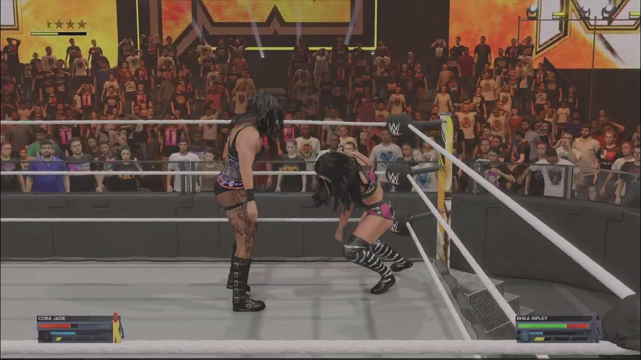 NXT , RheA RipLey vs CoRA JaDe !!!! - YouTube